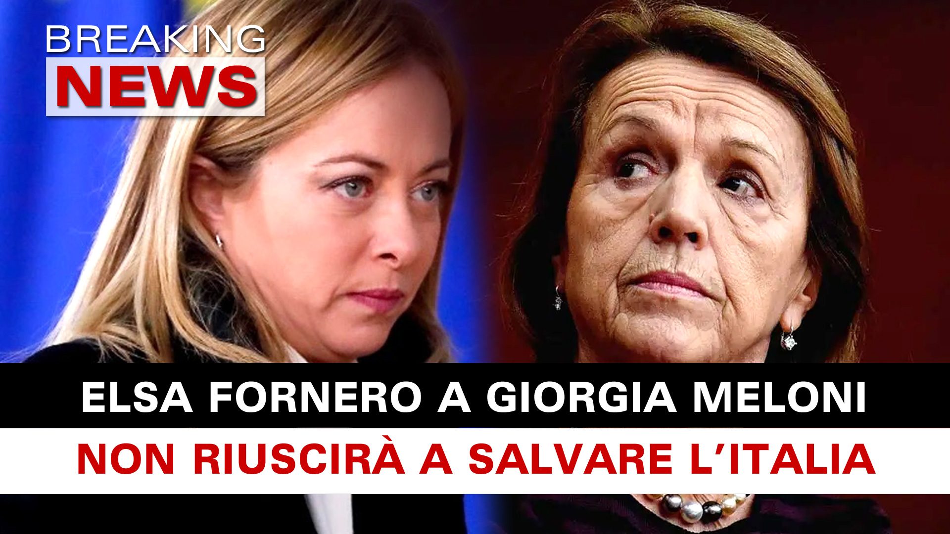 Elsa Fornero Sentenzia: Giorgia Meloni Non Aiuterà L'Italia! - Breaking ...