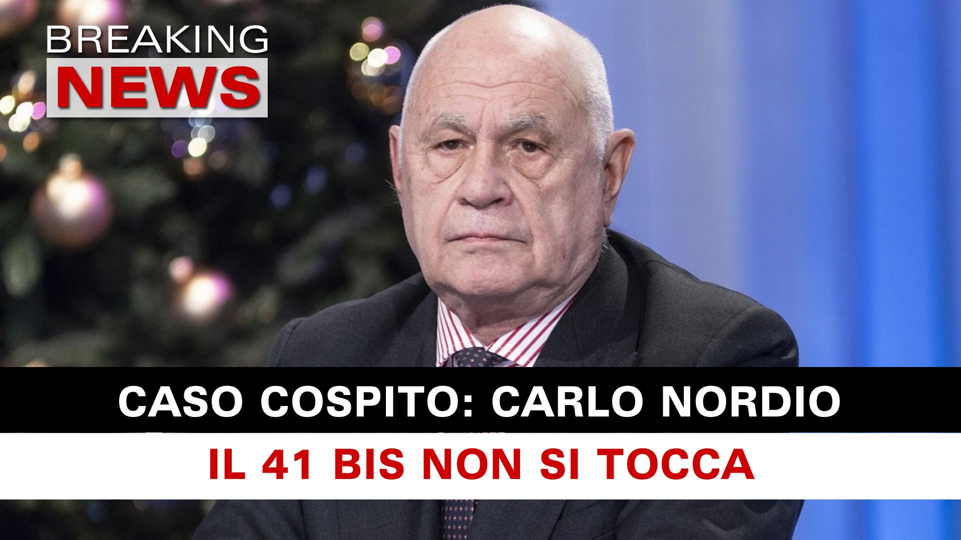 Carlo Nordio, Caso Cospito: Il 41 Bis Non Si Tocca! - Breaking News Italia Carlo Nordio, Caso Cospito: Il 41 Bis Non Si Tocca! - Breaking News Italia