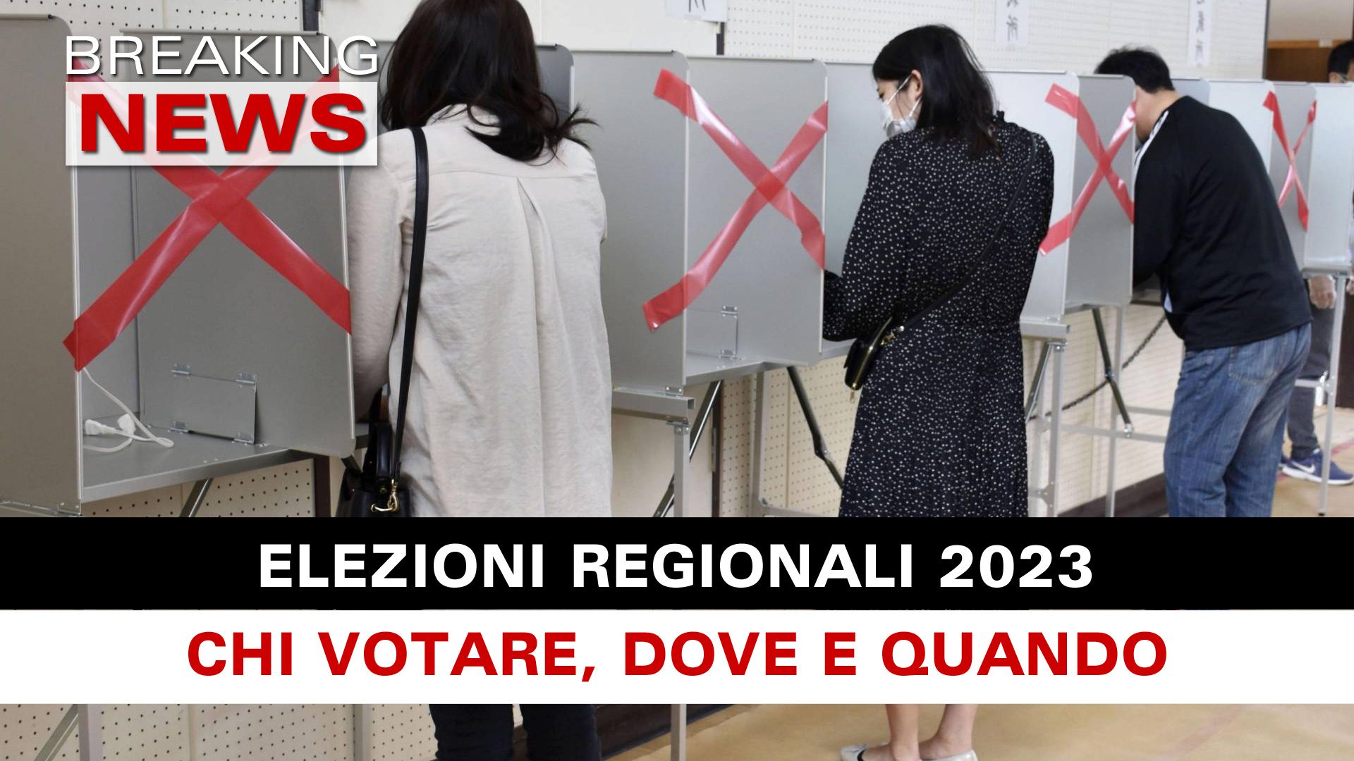 Elezioni Regionali 2023 Chi Votare Dove E Quando Breaking News Italia