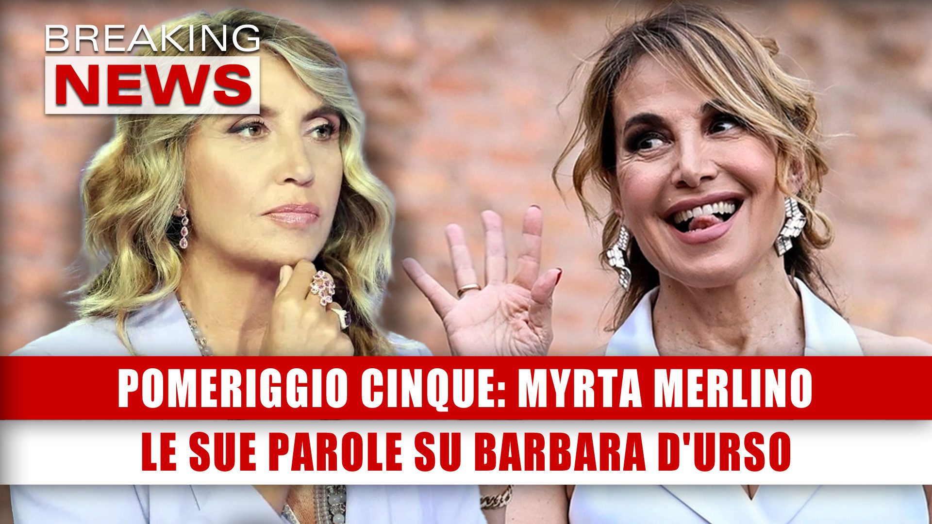 Pomeriggio Cinque, Myrta Merlino: Le Sue Parole Su Barbara D'Urso ...