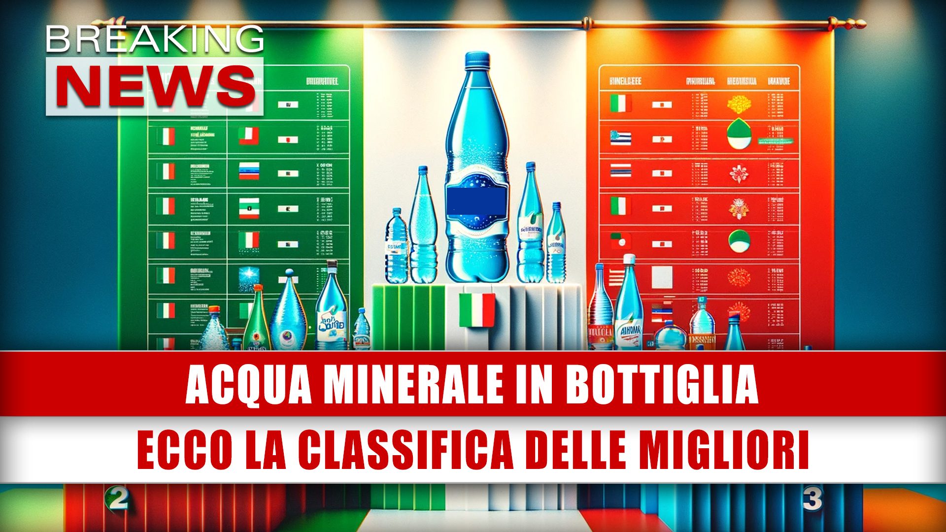 Acqua Minerale In Bottiglia: Ecco La Classifica Delle Migliori ...