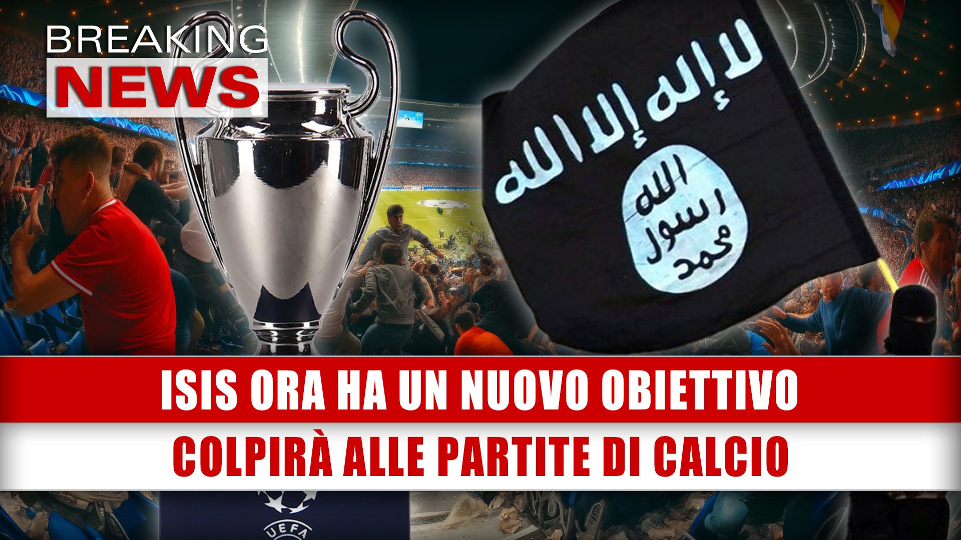 Isis Ora Ha Un Nuovo Obiettivo: Colpirà Alle Partite Di Calcio ...
