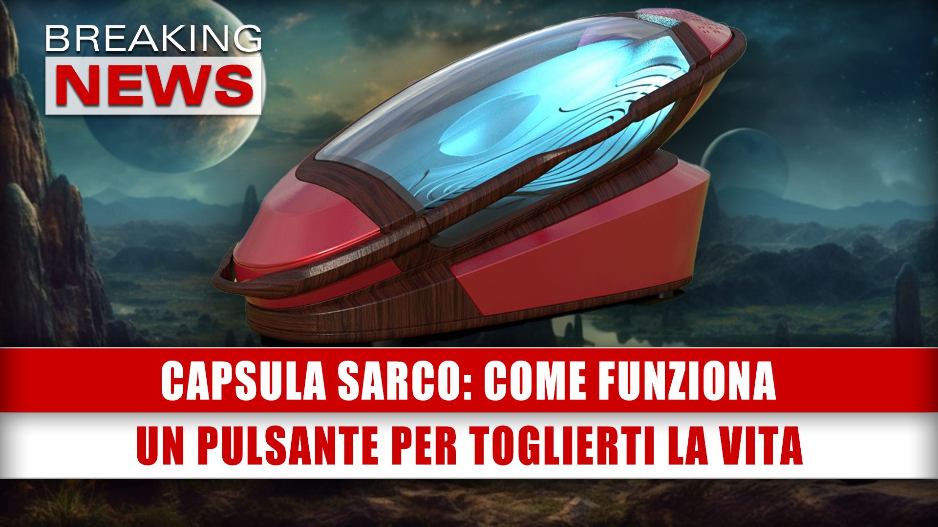 Capsula Sarco, Come Funziona: Un Pulsante Per Toglierti La Vita ...